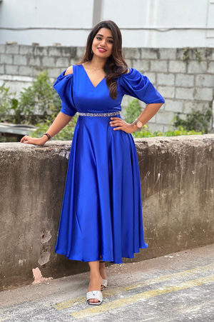 Neelam Collection Premium Indo-western gown